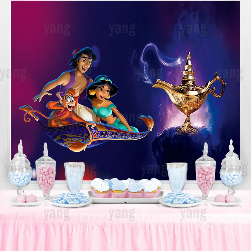 Aladdin Party Backdrop