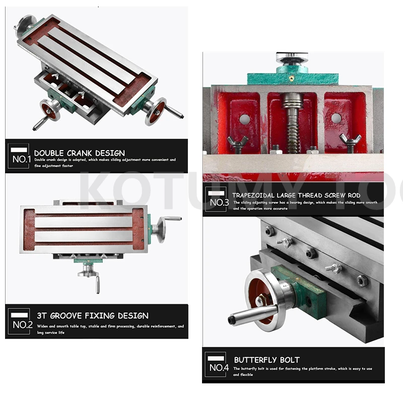 Small Single Axis Milling Table