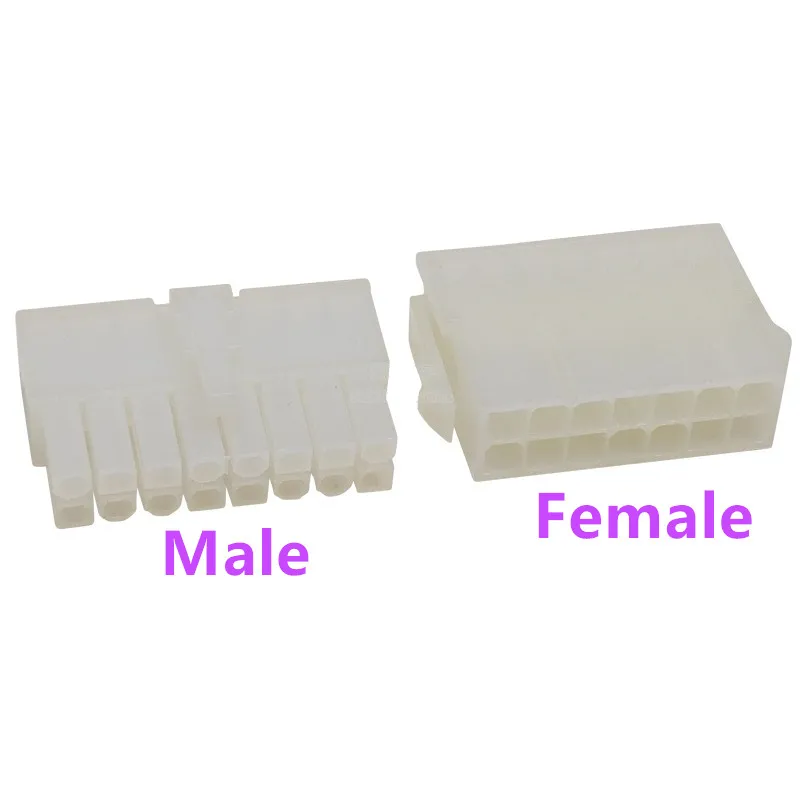 10PCS Plastic Shell 5557/5559 Car Connector MX4.2MM Male/Female Docking ...