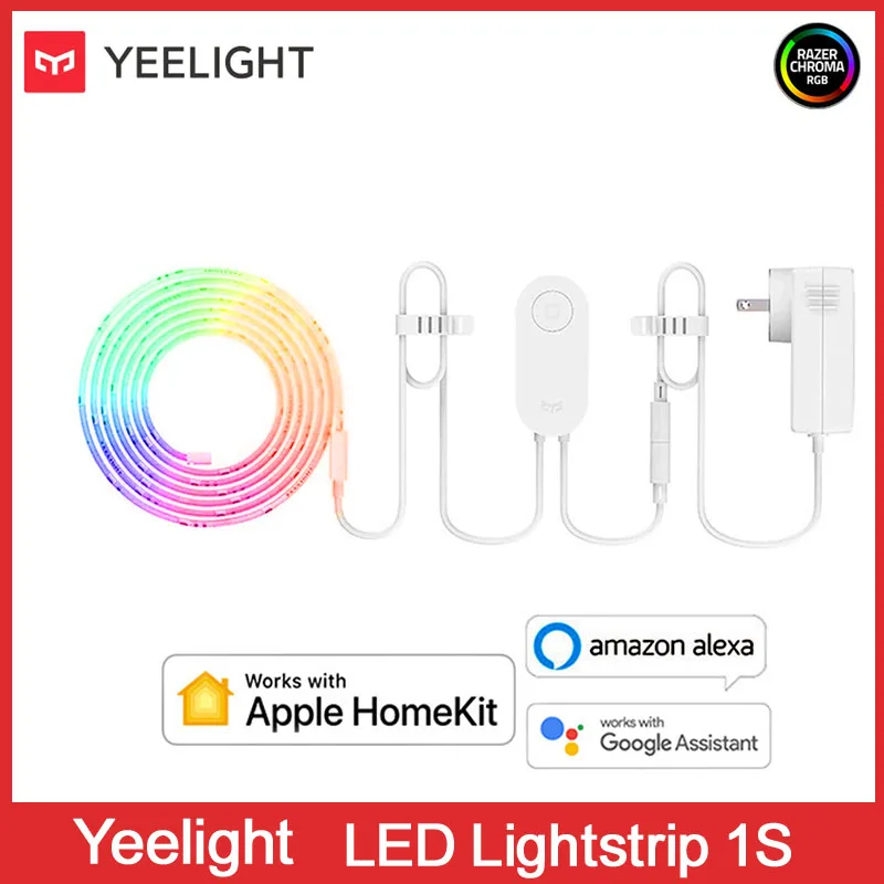 Yeelight lightstrip 1S Smart home RGB LED Strip 110V 220V YLDD05YL 2M ...