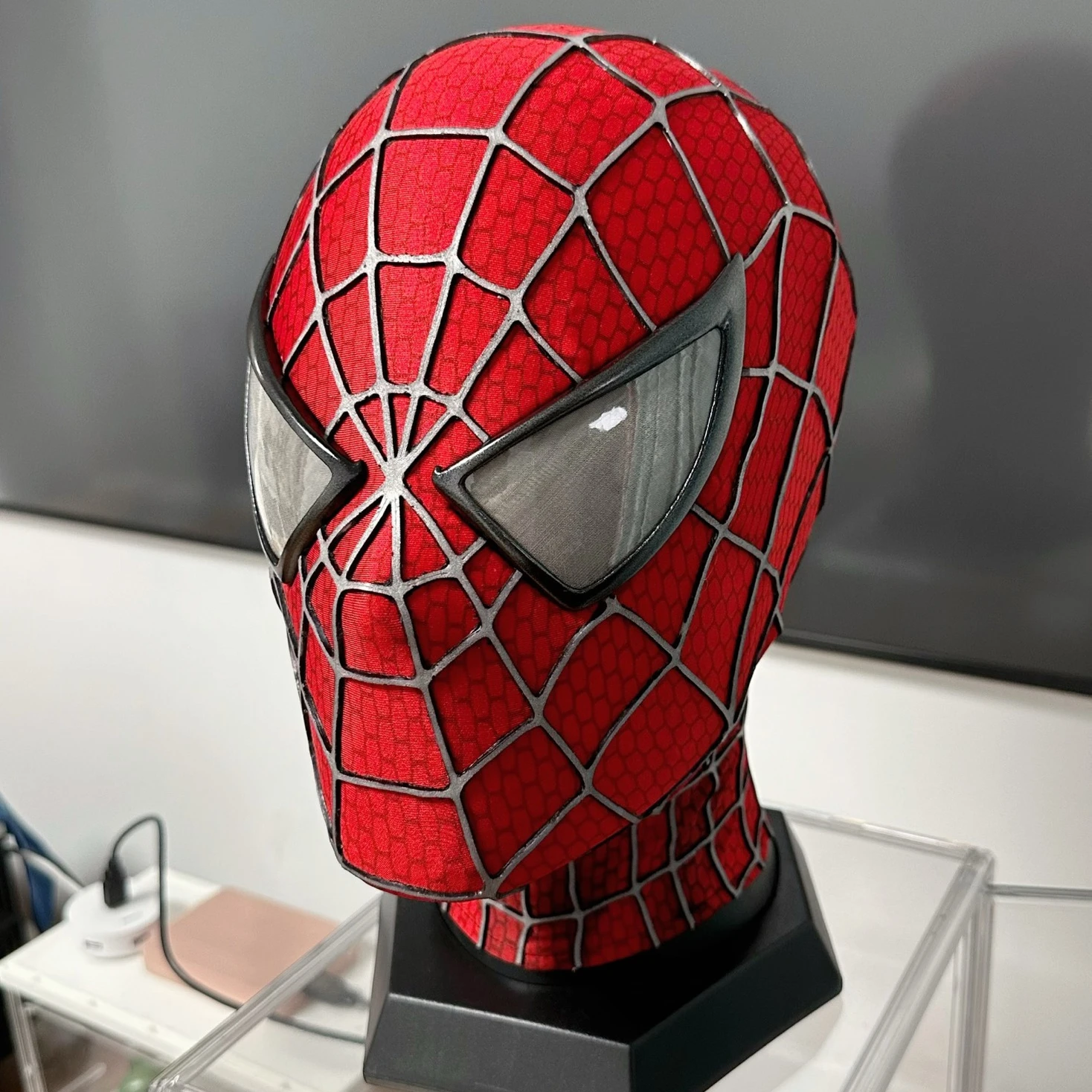 Marvel-Toby-Spiderman-Mask-with-Faceshell-Detachable-Lenses-1-1-3D ...