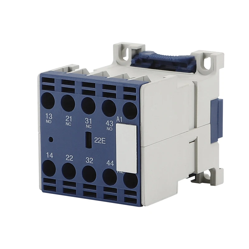 Mini contactor de CA CJX2 1210E, relé intermedio de 50/60Hz, carril Din ...