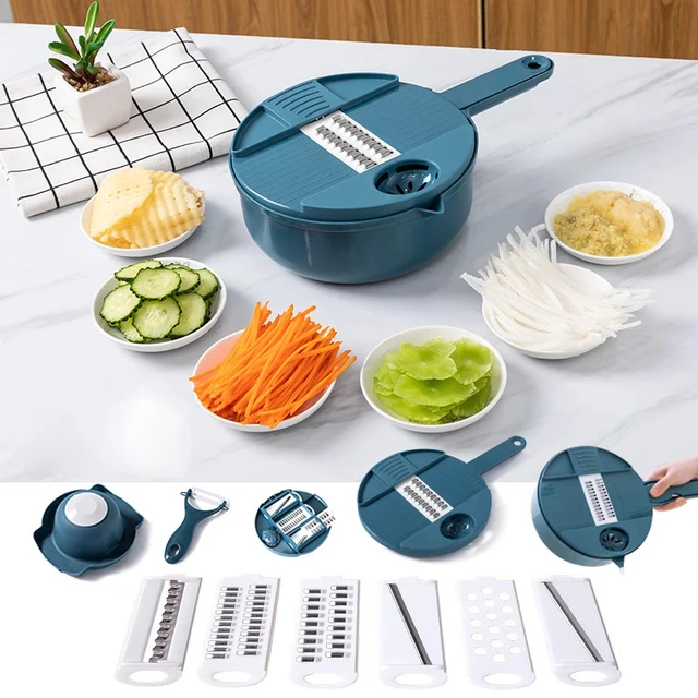 9-in-1 Multi-Functional Vegetable Cutter – Kitchen Staples Plus