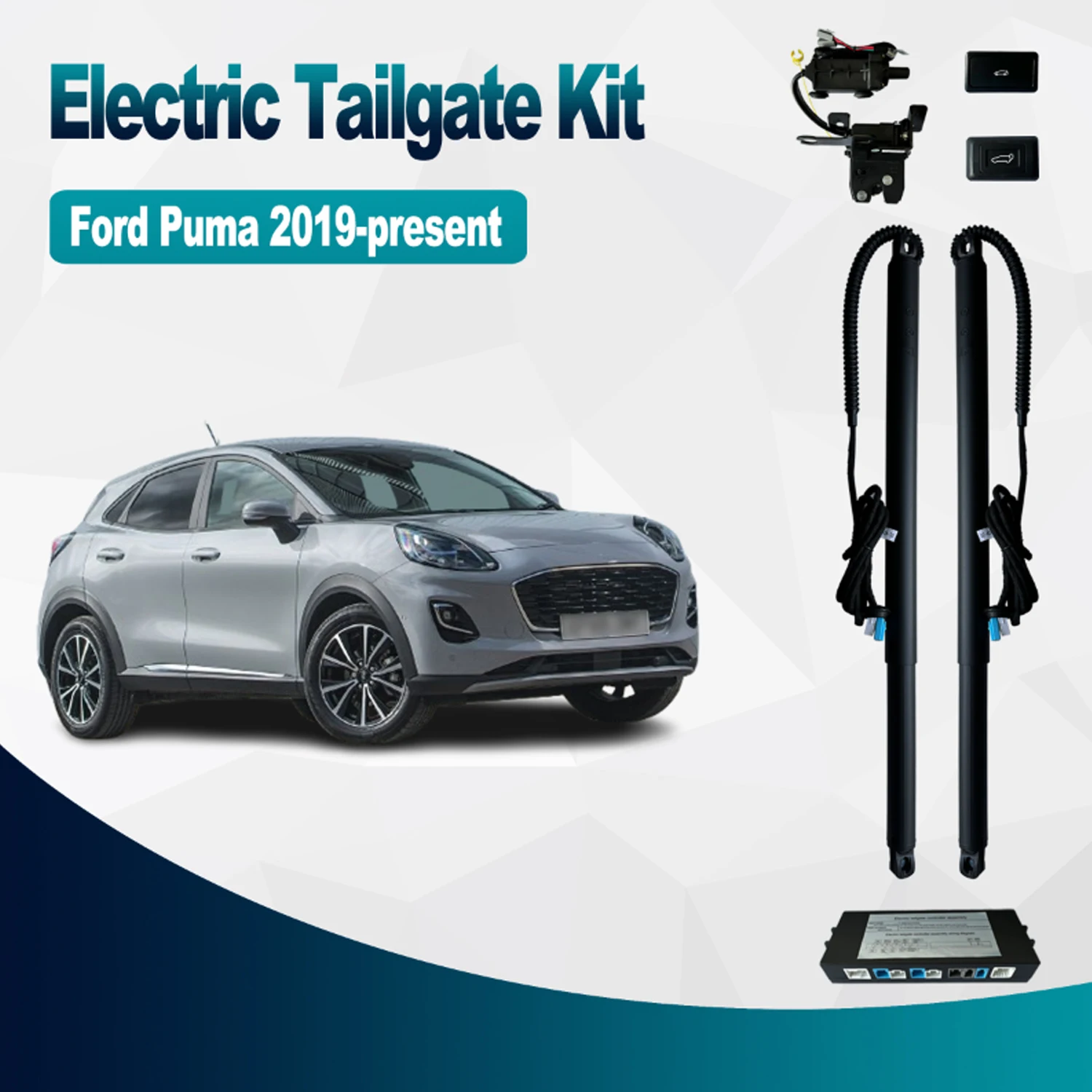 Electric Tailgate Kit for Ford Puma 2019-present Power Liftgate Back ...