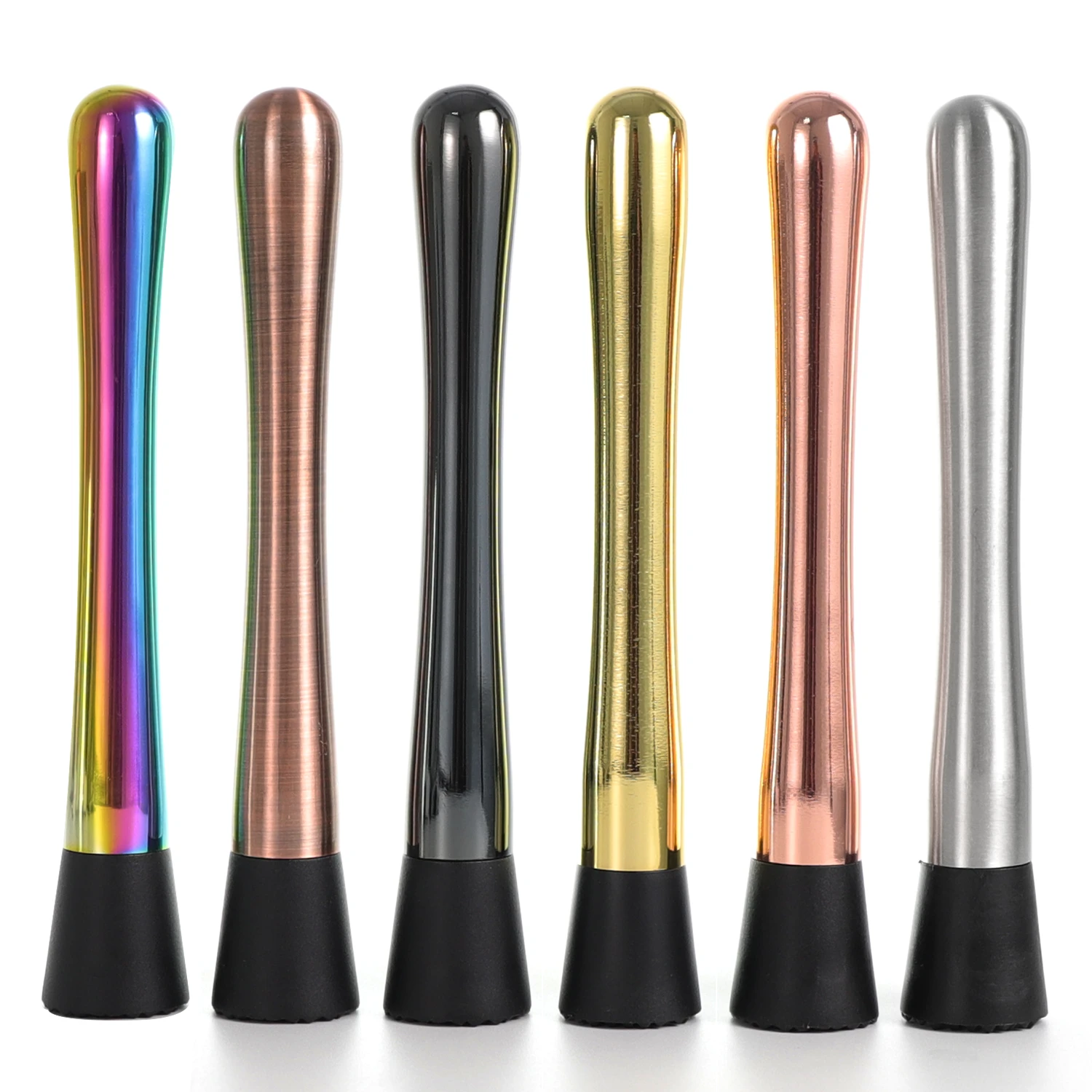 Muddler for Cocktails 8Inch Stainless Steel Cocktail Muddler with ...