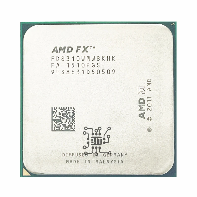 Amd fx series fx8310 fx 8310 3.4 ghz processador cpu de oito núcleos fd8310wmw8khk soquete am3 ...