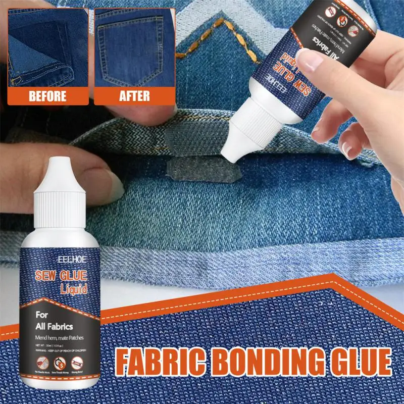 30ml-High-Viscosity-Strength-Fabric-Glue-Sewing-Clothes-Mending-Glue ...