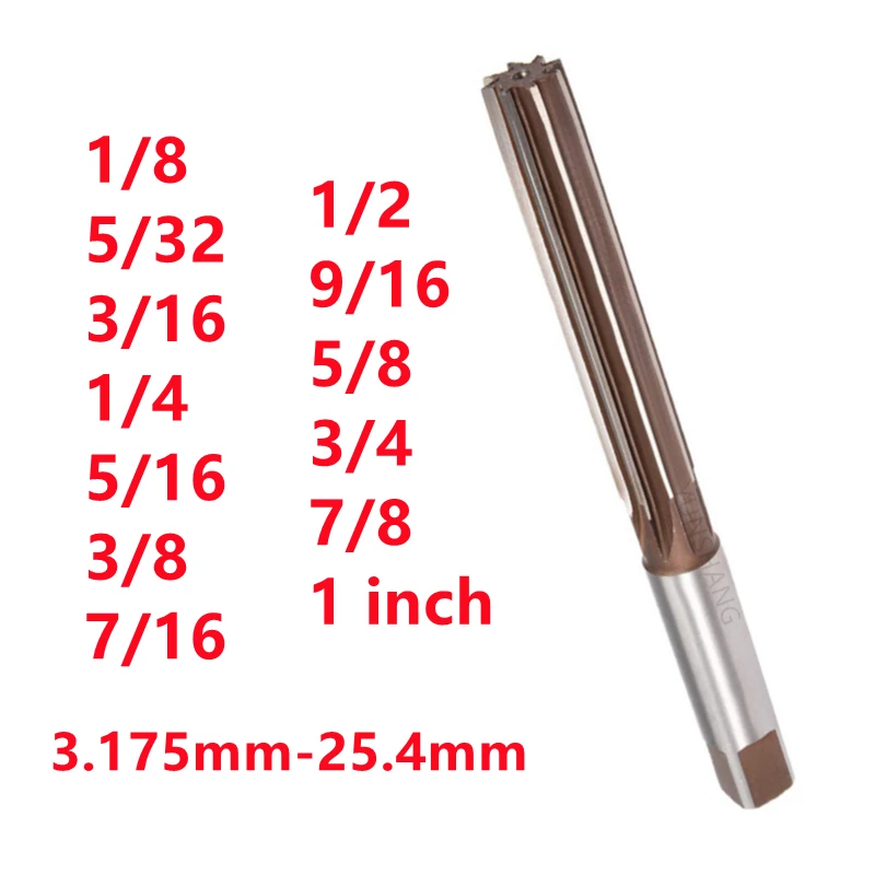 1-8-1-4-1-2-Milling-Cutter-Reamer-HSS-CNC-Chuck-Straight-Handle-Hand ...