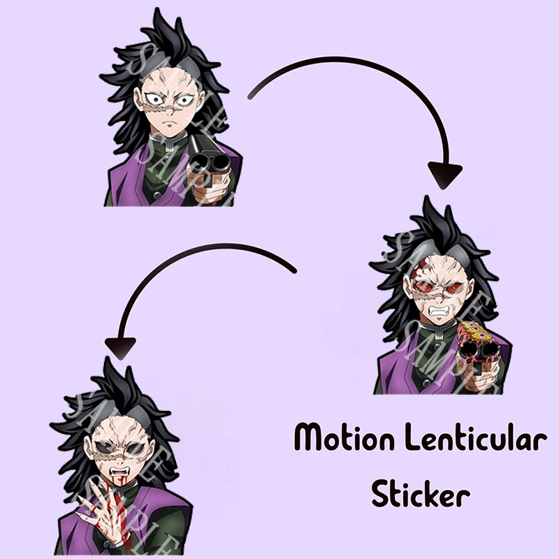 Anime-Demon-Slayer-Shinazugawa-Genya-Motion-Sticker-calcoman-as ...