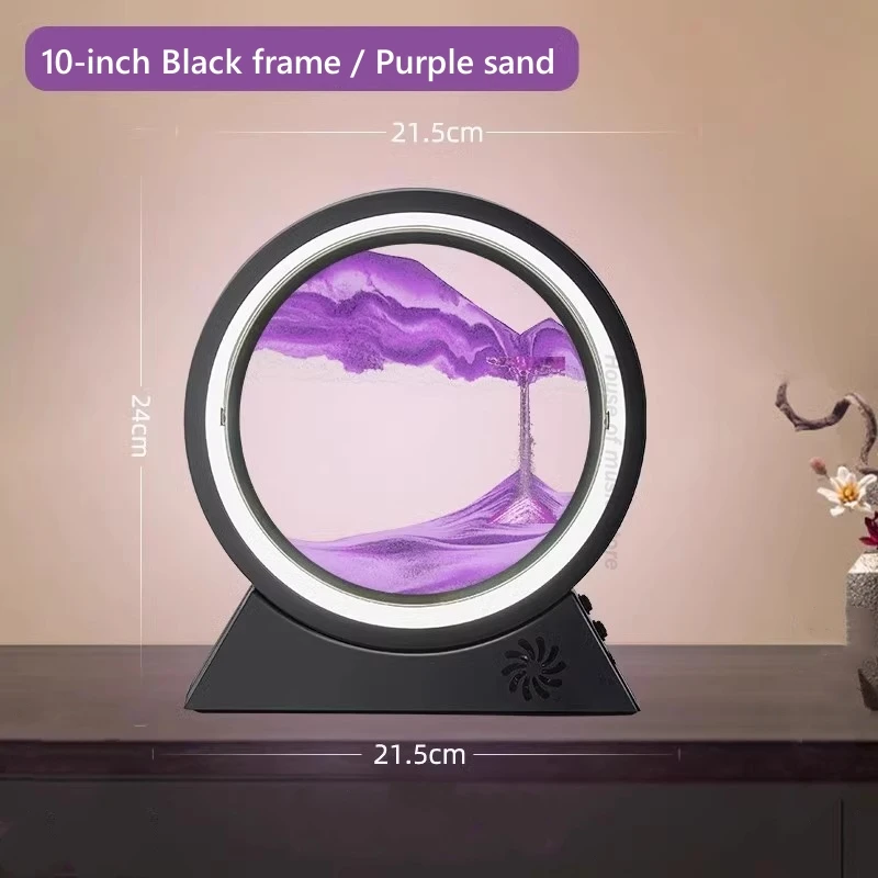 Altavoces-Bluetooth-para-el-hogar-l-mparas-LED-de-arena-que-fluye-luces ...