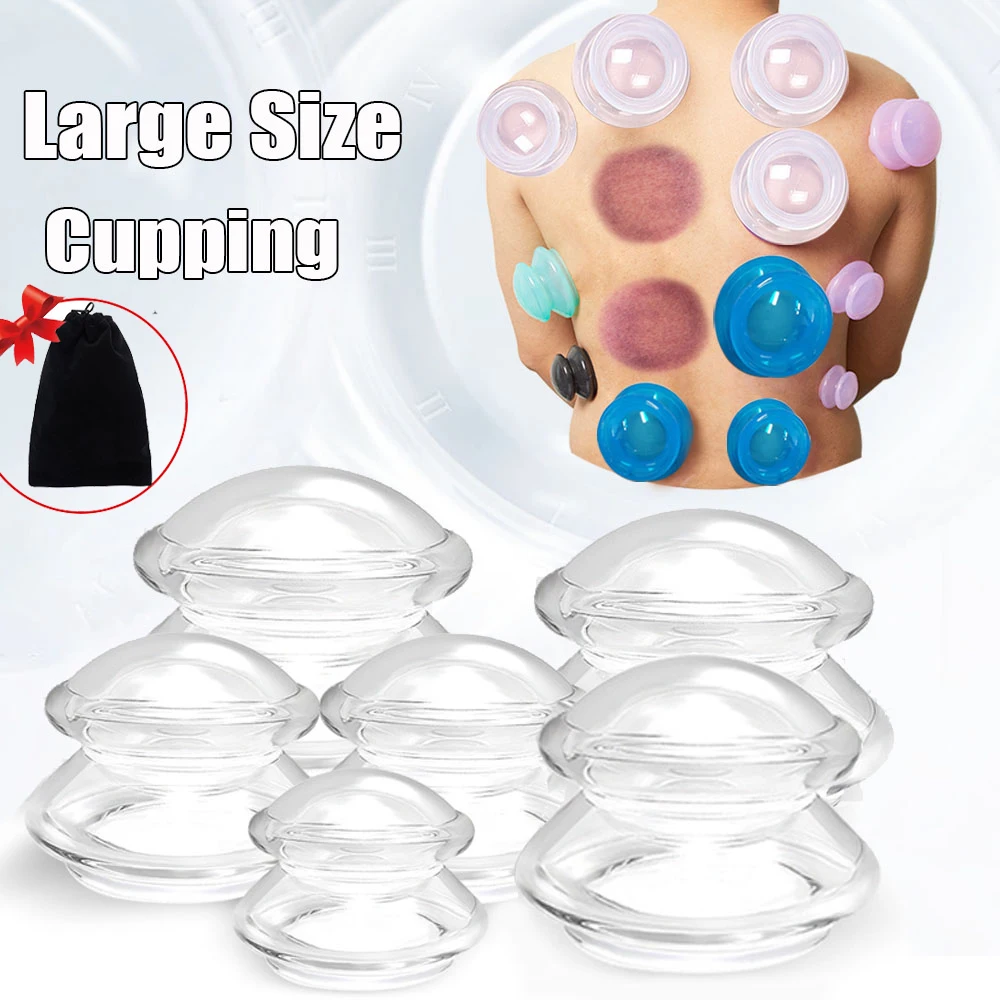 Silicone-Vacuum-Cupping-Ventosas-Massage-Body-Cups-Anti-Cellulite ...