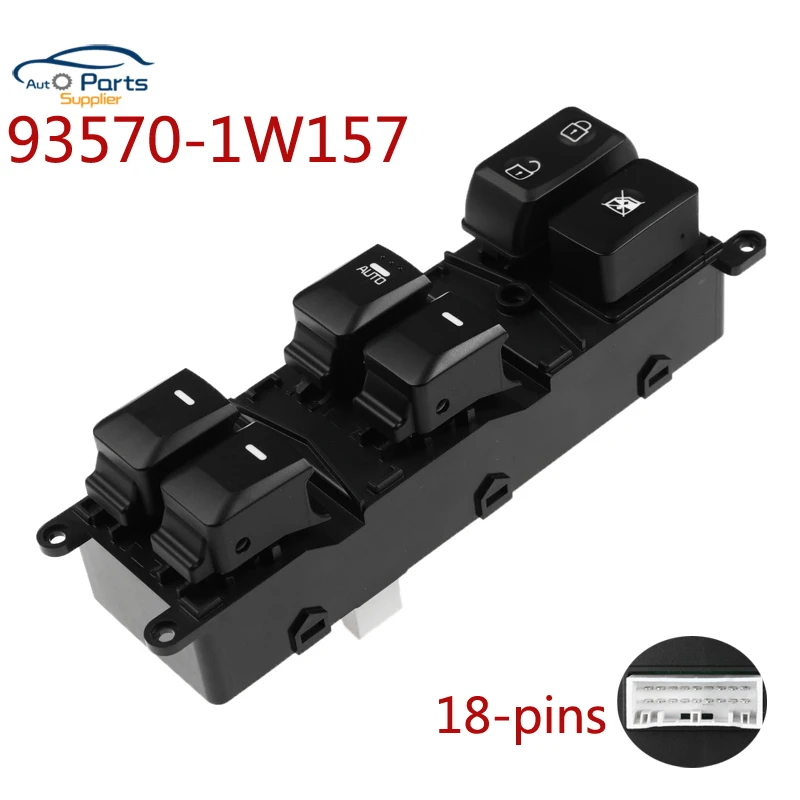 New-93570-1W157-935701W157-Front-Left-Driver-Side-Electric-Power-Window ...