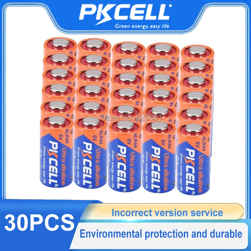 30Pcs-PKCELL-Battery-4LR44-476A-4A76-PX28A-L1325-A544-28A-Alkaline ...