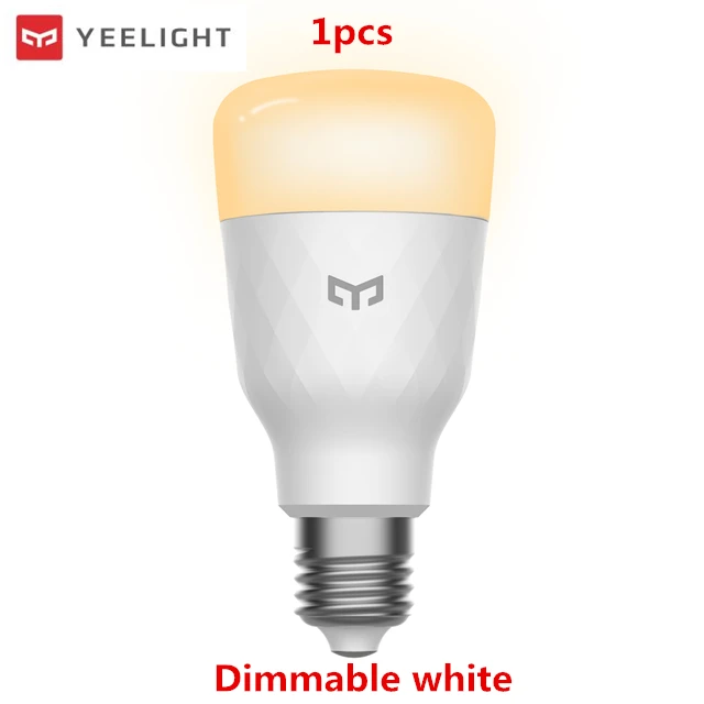 Yeelight Smart LED Bulb W3 color / Dimmable white Atmosphere Lamp Light ...