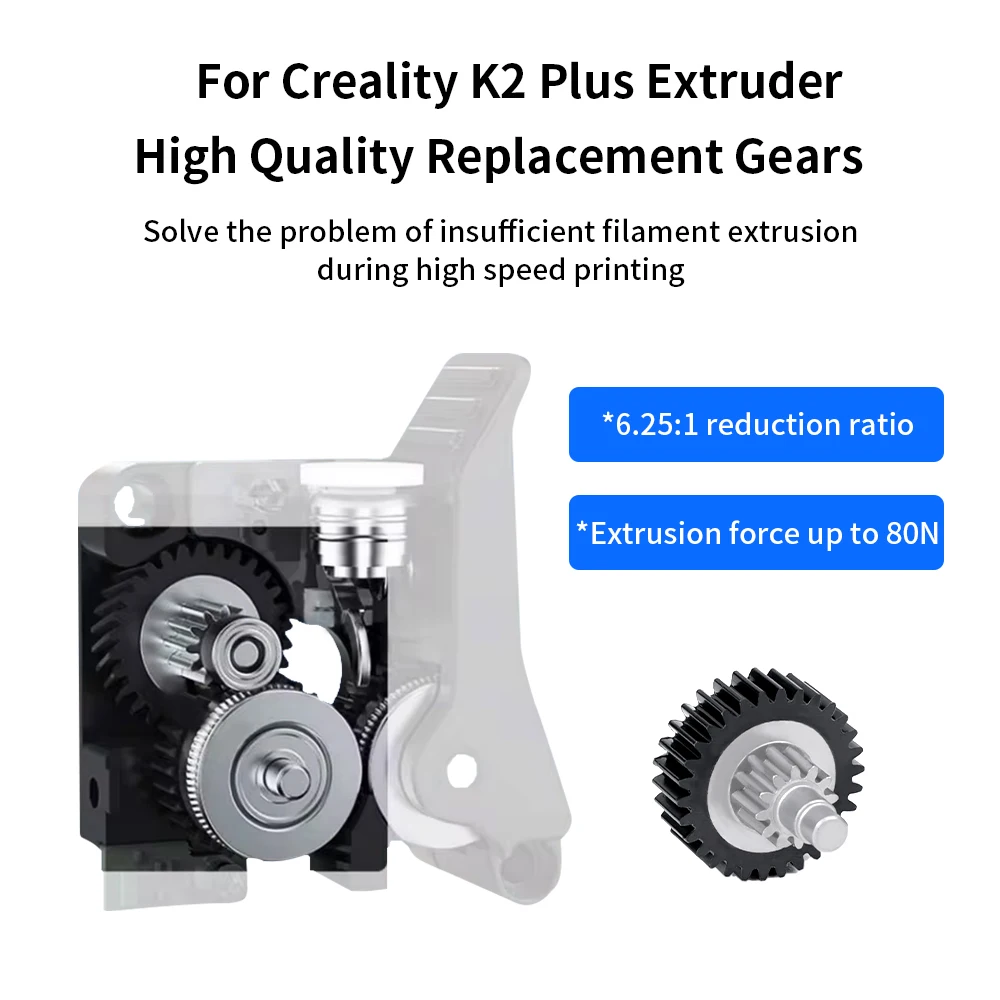 3D Printer Upgrade Gear 1.6cm Creality K2 Plus Upgrade K2 Plus All ...