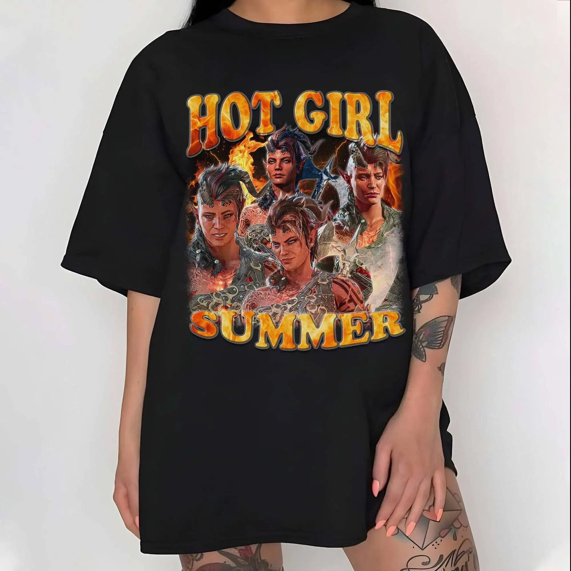 Hot Girl Summer Karlach Baldur s Gate T Shirt Baulders Baldurs Bulders ...