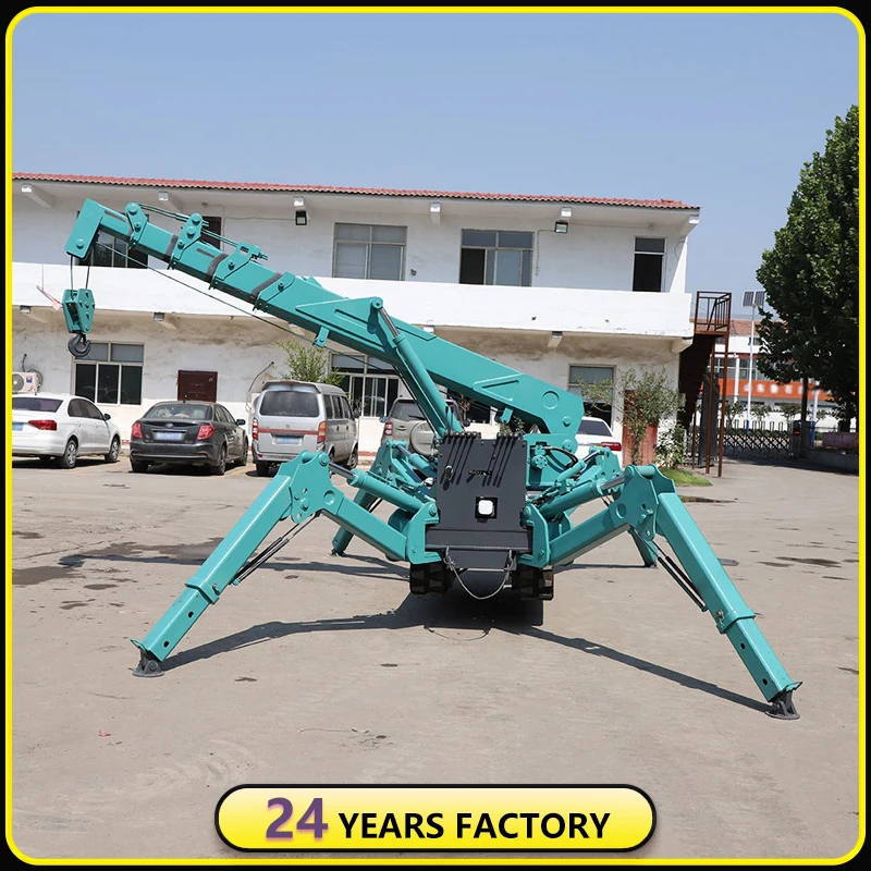 1-Ton-3-Ton-5-Ton-8-Ton-12Ton-Spider-Crane-Hydraulic-Telescopic-Full ...