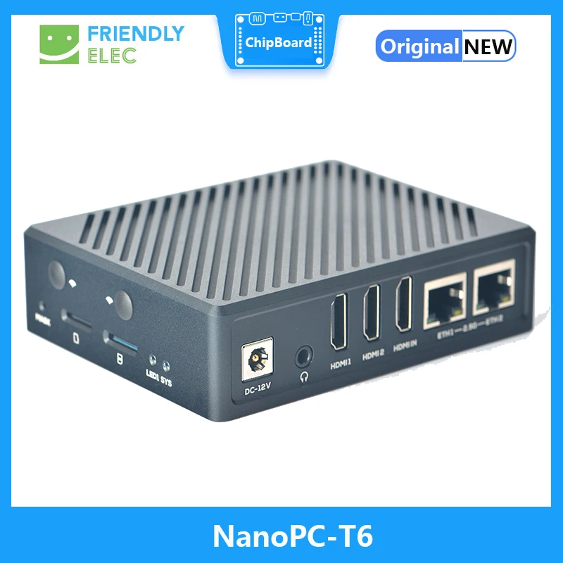FriendlyElec NanoPC-T6 Development board RK3588 Cortex A76 6TOPs 16G ...