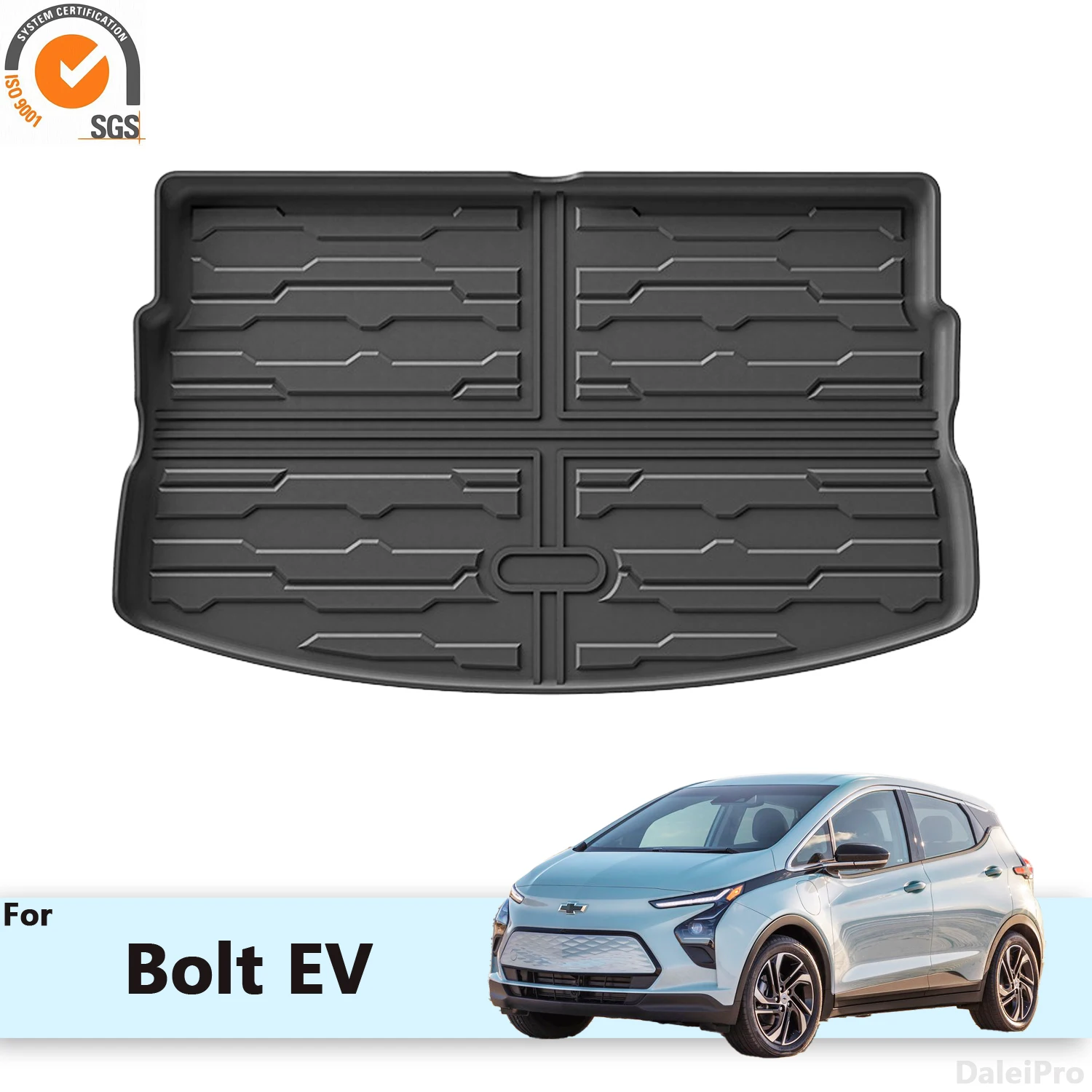 Custom-Fit-All-Weather-Trunk-Mats-para-Chevy-Bolt-EV-3D-Floor-Mats-TPE ...