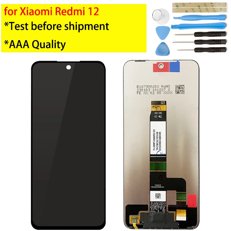for-Xiaomi-Redmi-12-LCD-Display-Touch-Screen-Digitizer-Assembly-LCD ...