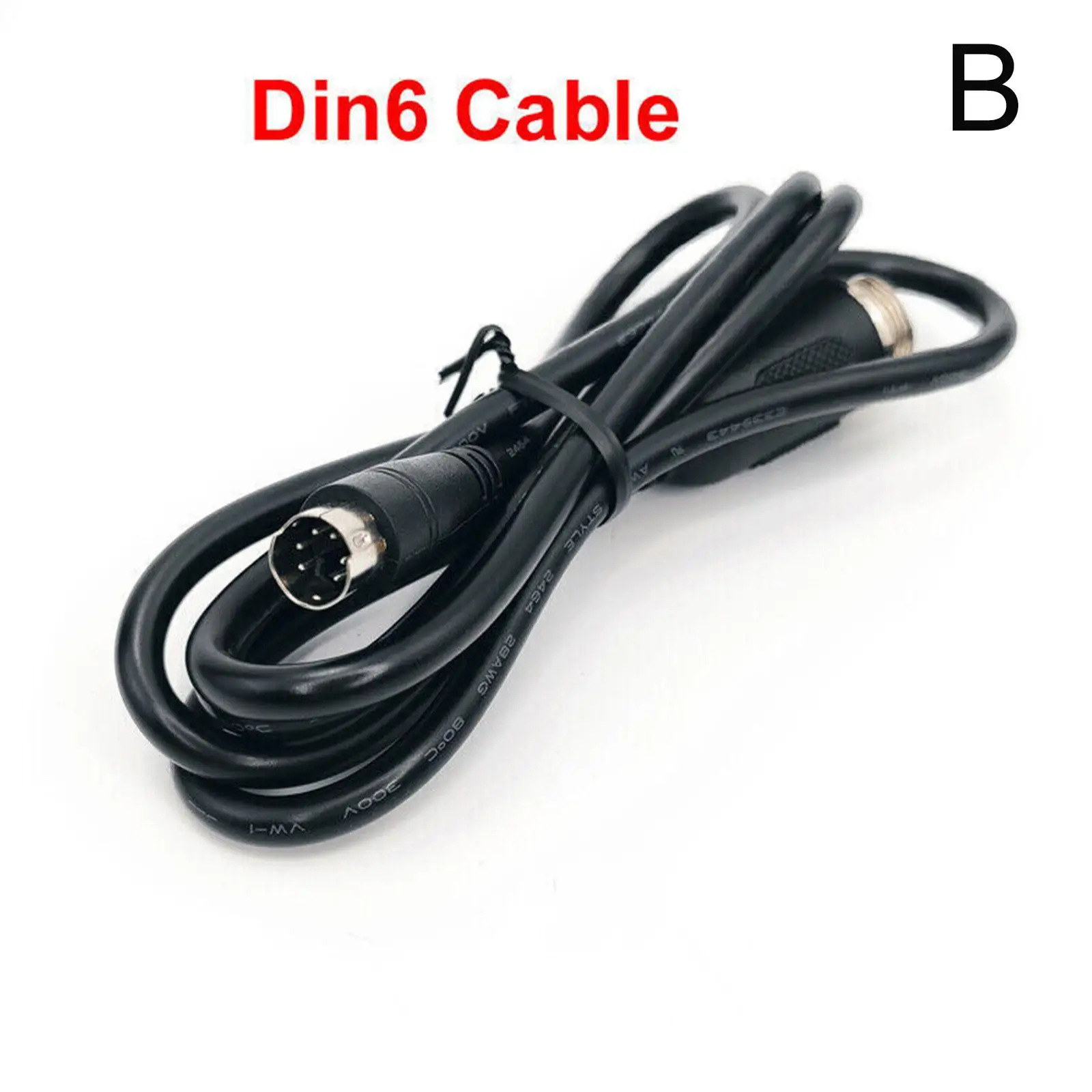 USB To 6 Din Male Adapter Connection Din-USB Cable For Thrustmaster ...
