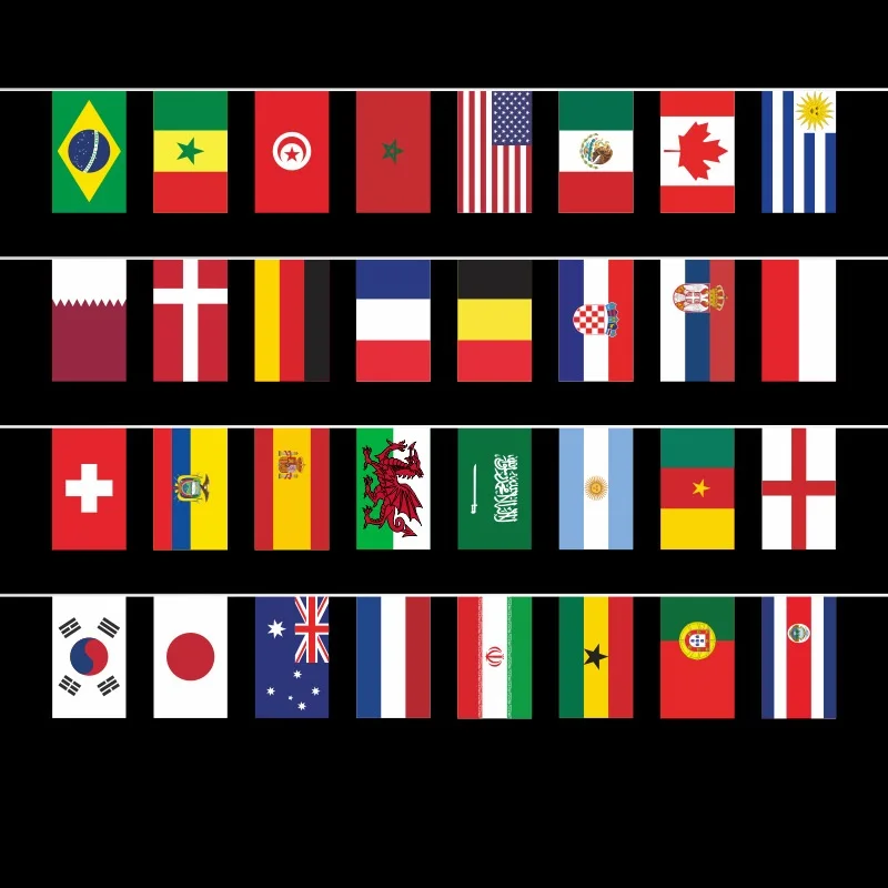 Around The World Flags