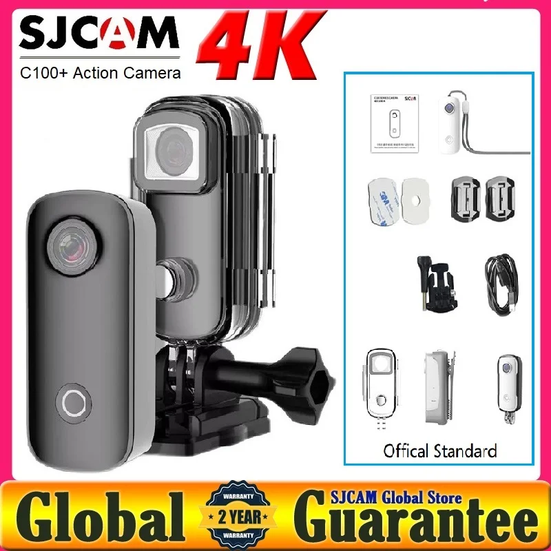 SJCAM-Action-Camera-C100-Plus-Mini-Pocket-Camera-4K30FPS-H-265-12MP-2 ...