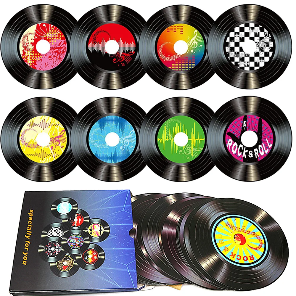 Decoración de discos de vinilo de papel, discos Vintage, decoraciones ...
