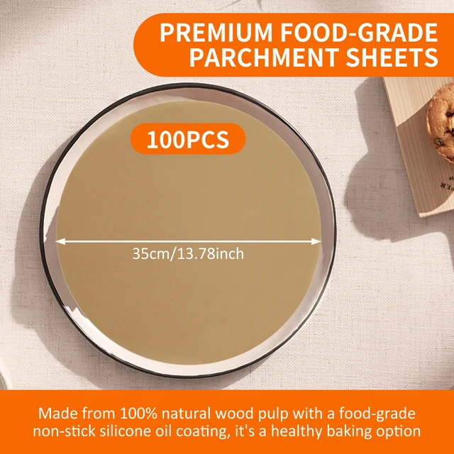 Round Parchment Baking Sheets – The Fork Spoon