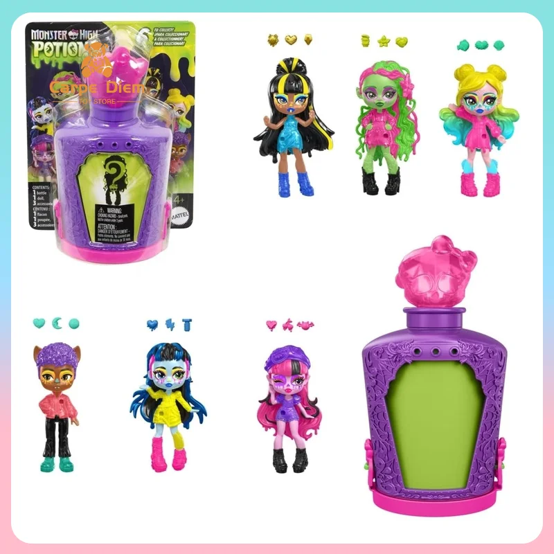 Original Monster High Series Magic Potions Bottle Mini Blind Box ...