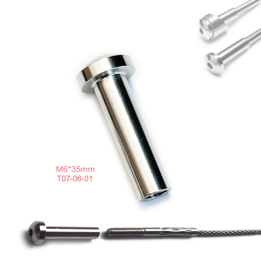 M6 RH * 35, Tensor de cabeza de cúpula de acero inoxidable 316 T07 06 ...