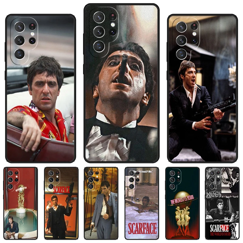 Scarface-Tony-Montana-phone-case-For-Samsung-Galaxy-S24-S23-S22-Ultra ...