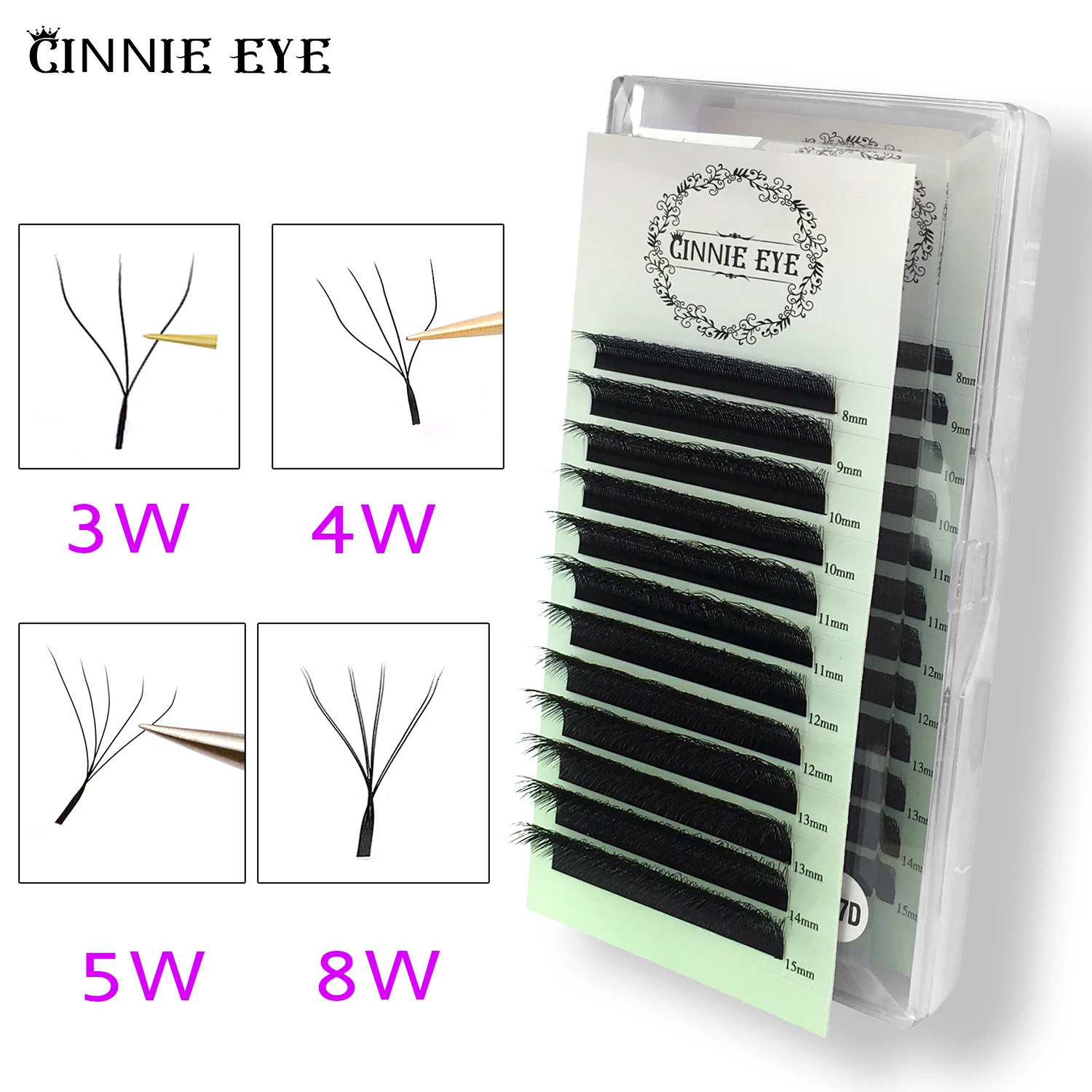 5D-W-False-Lash-Extension-4D-5D-W-Eyelash-Cluster-Supplies-3D-8D-Russia ...