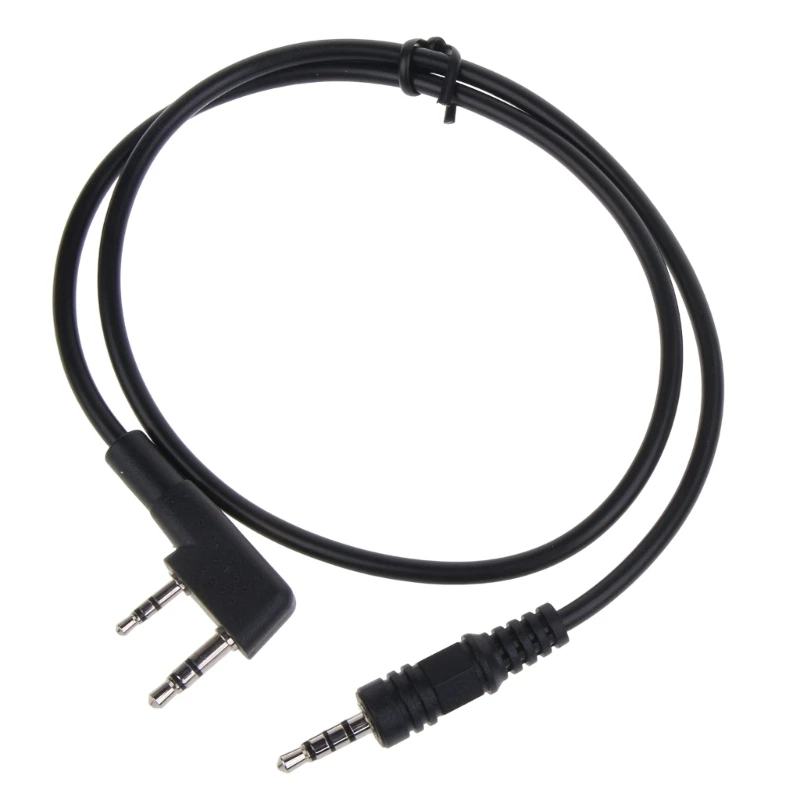 2-Pin-K-Type-Headset-Connector-Plug-to-3-5mm-Speaker-Interface-Audio ...