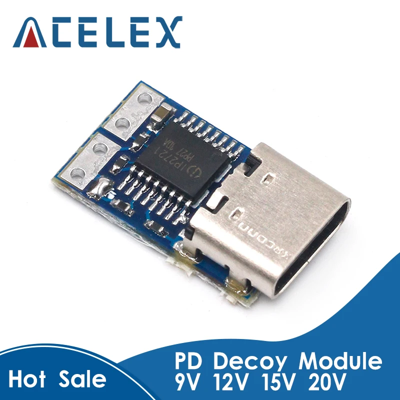 Pd Decoy Module Pd23.0 To Dc Dc Trigger Extension Cable Qc4.0 Charger ...
