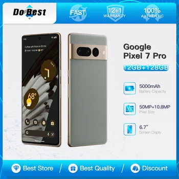 Original Google Pixel 7 Pro 5G Smartphone 6.7" 12GB RAM 128/256GB ROM ...