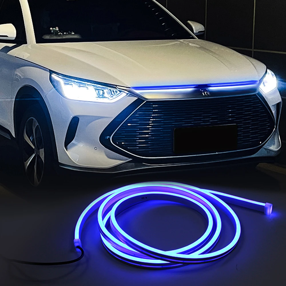 Okeen Led Auto Grille Verlichting Strip Universele Auto Motorkap ...