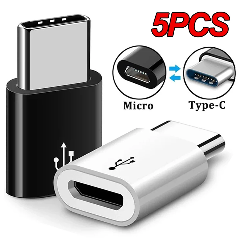 Micro-USB-Male-To-Type-C-Female-Adapter-Converter-for-Android-Smart ...