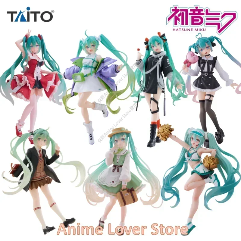 In Stock TAITO Original Hatsune Miku Fashion Figure Anime Figure Toys ...