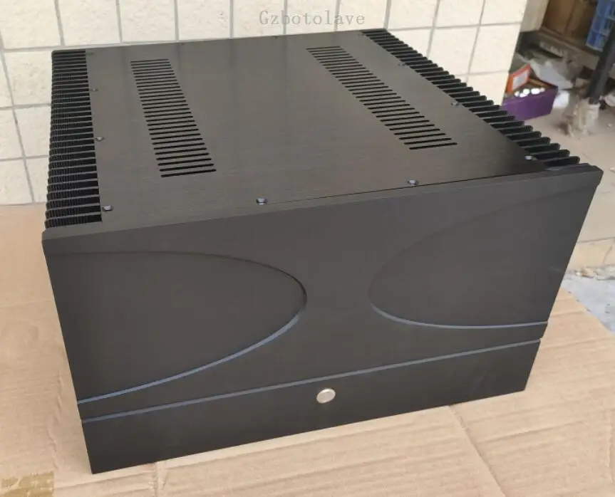 Big space full Aluminum Hi End Rear Class A Audio Power Amplifier Housing DIY chassis 430*250*415mm