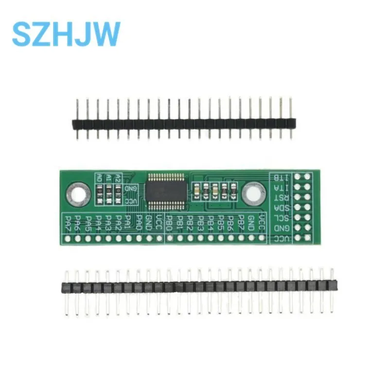 MCP23017-16Bit-I-O-Expansion-Board-Module-Pin-PCB-IIC-I2C-Interface-To ...