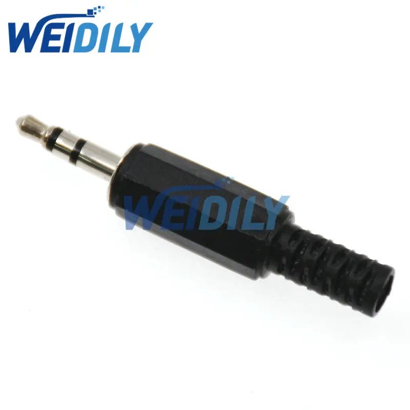 5pcs Stereo Male 3.5mm Audio Plug Audio Connector 3.5mm Jack Plug 3.5 ...