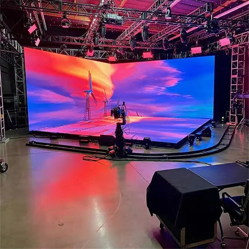 HD LED Screen Display Indoor Outdoor Video Wall Background Advertising ...