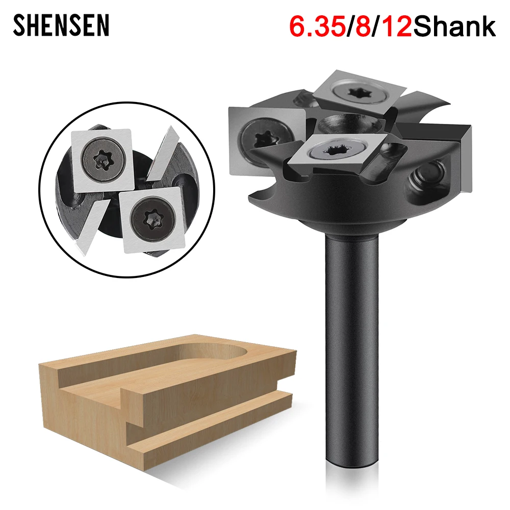 6-35-8-12mm-Shank-CNC-Spoilboard-Surfacing-Router-Bit-2-2-Flutes-Wood ...