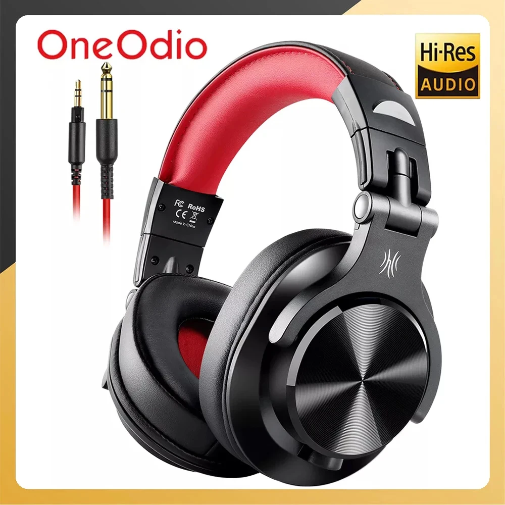 Oneodio-Port-til-Wired-Studio-DJ-Headset-com-Music-Share-Port-Deep-Bass ...