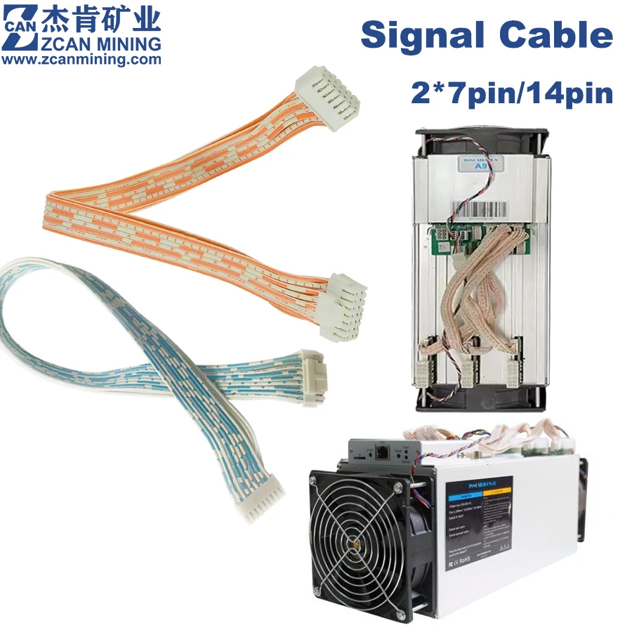 20cm-14-Pin-Signal-Cable-2x7Pin-Data-Cable-For-Innosilicon-miners-A10 ...