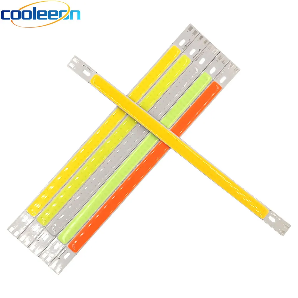 5pcs-200x10mm-DC-12V-COB-LED-Bar-Light-Strip-20cm-10W-Blue-Green-Red ...
