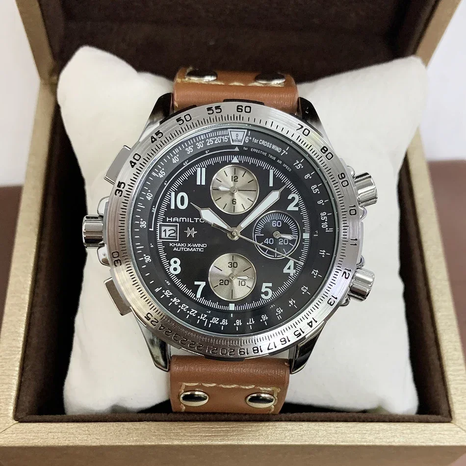 Chronographe-multifonctionnel-pour-homme-mouvement-bleu-CamSolomon ...