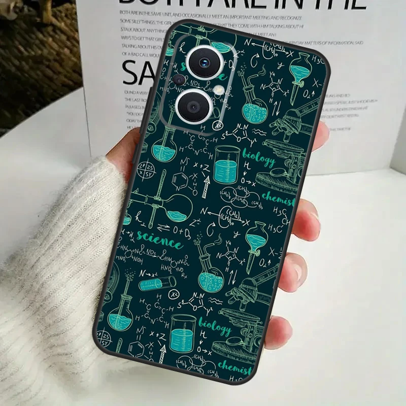 Biology and Chemistry-Themed Phone Case Cover for OPPO Reno5 Lite (DDD4514)