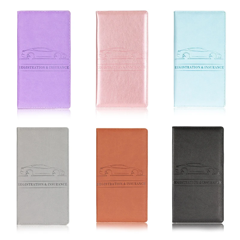 Car Registration Insurance Card Holder Driving License Cover Handwork ...